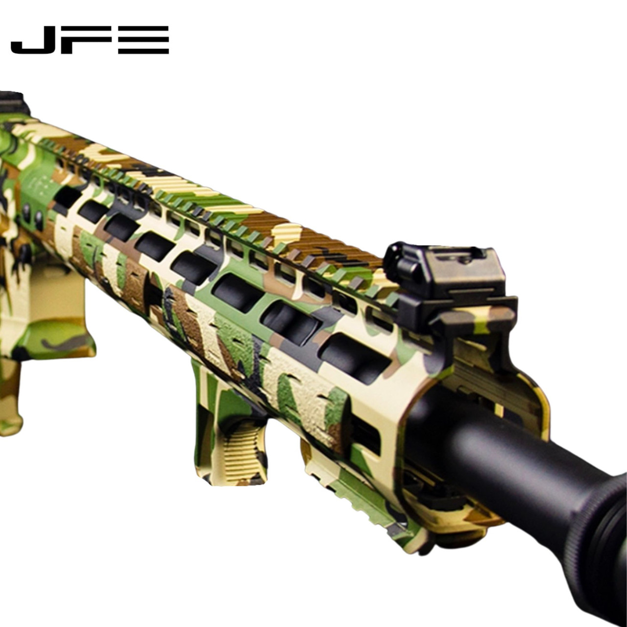 Rifle Rail Custom Cerakote Coating AR-15 Build by Joint Force Enterprises