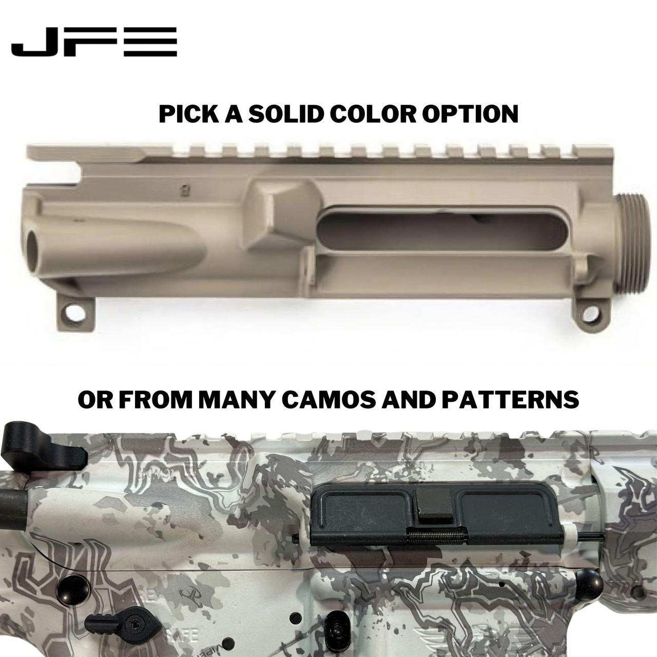 Upper Receiver Custom Coating by Joint Force Enterprises