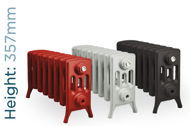 Royal Georgian 4 Column Cast Iron Radiator H357mm x W1526mm ...
