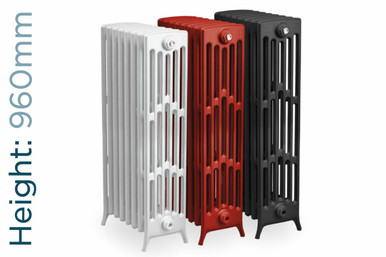 Royal Georgian 6 Column Cast Iron Radiator H960mm x W926mm ...