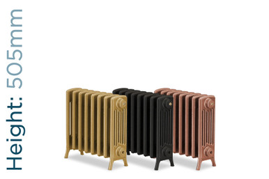 Georgian 4 Column Cast Iron Radiator H505mm x W877mm ...