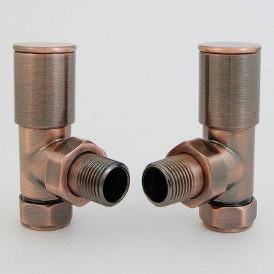 BiWorld Evolve Heavy Pattern Modern Manual Angled Radiator Valve ...