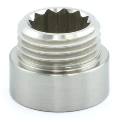 Radiator Valve Extension 10mm Long - Brushed Satin Nickel ...