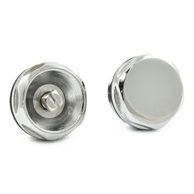 1/2 Inch Radiator Air Vent & Blanking Plug Chrome - CastIronRadiators4u ...