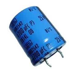 Blue Capacitor - 25V 4700uF