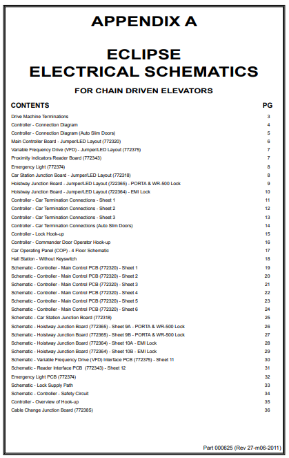 Concord Eclipse Electrical Schematics