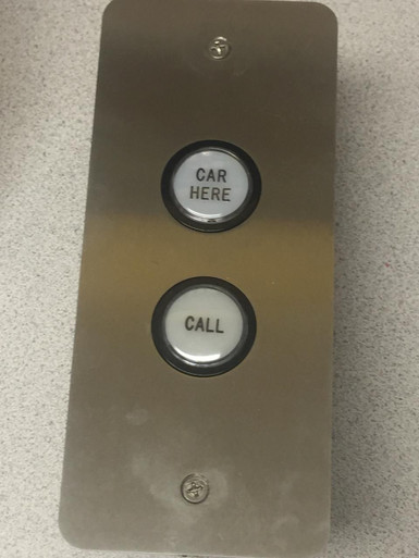 NWOV Destiny SS Hall Call panel Assy National Wheel-O-Vator ...