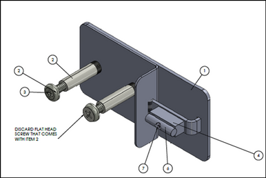 EZ Entry Keeper with Hardware