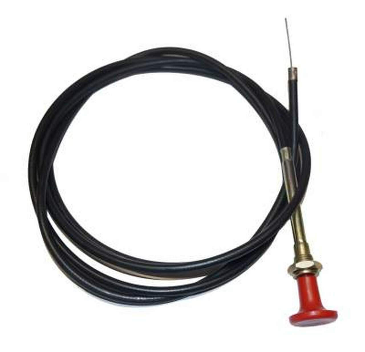 78" Universal Engine Stop / Diesel Fuel Shut Off Cable - DJS Tractor Parts