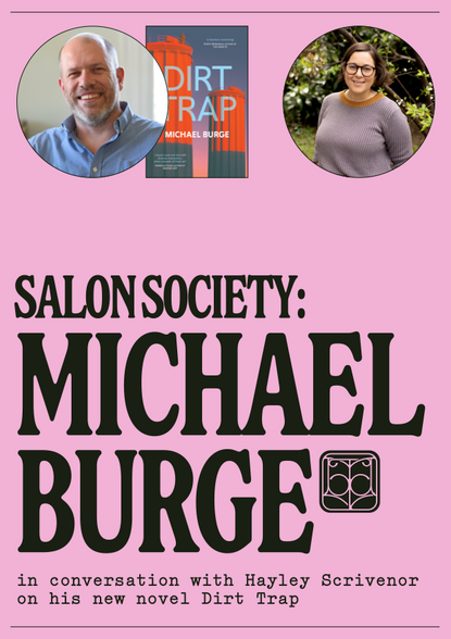 Michael Burge in conversation with Hayley Scrivenor - 6.30pm, Wednesday ...