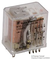 TE Connectivity / P&B - R10-E1X4-V15.0K - Power/Signal Relay, 4 Form C ...
