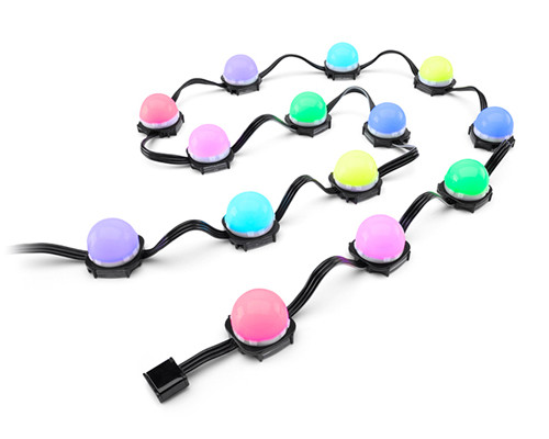 FLEX COMPACT G3,RGB,50 ND,4IN OC,BK ND/CBL,TRANS DM,3FT WP