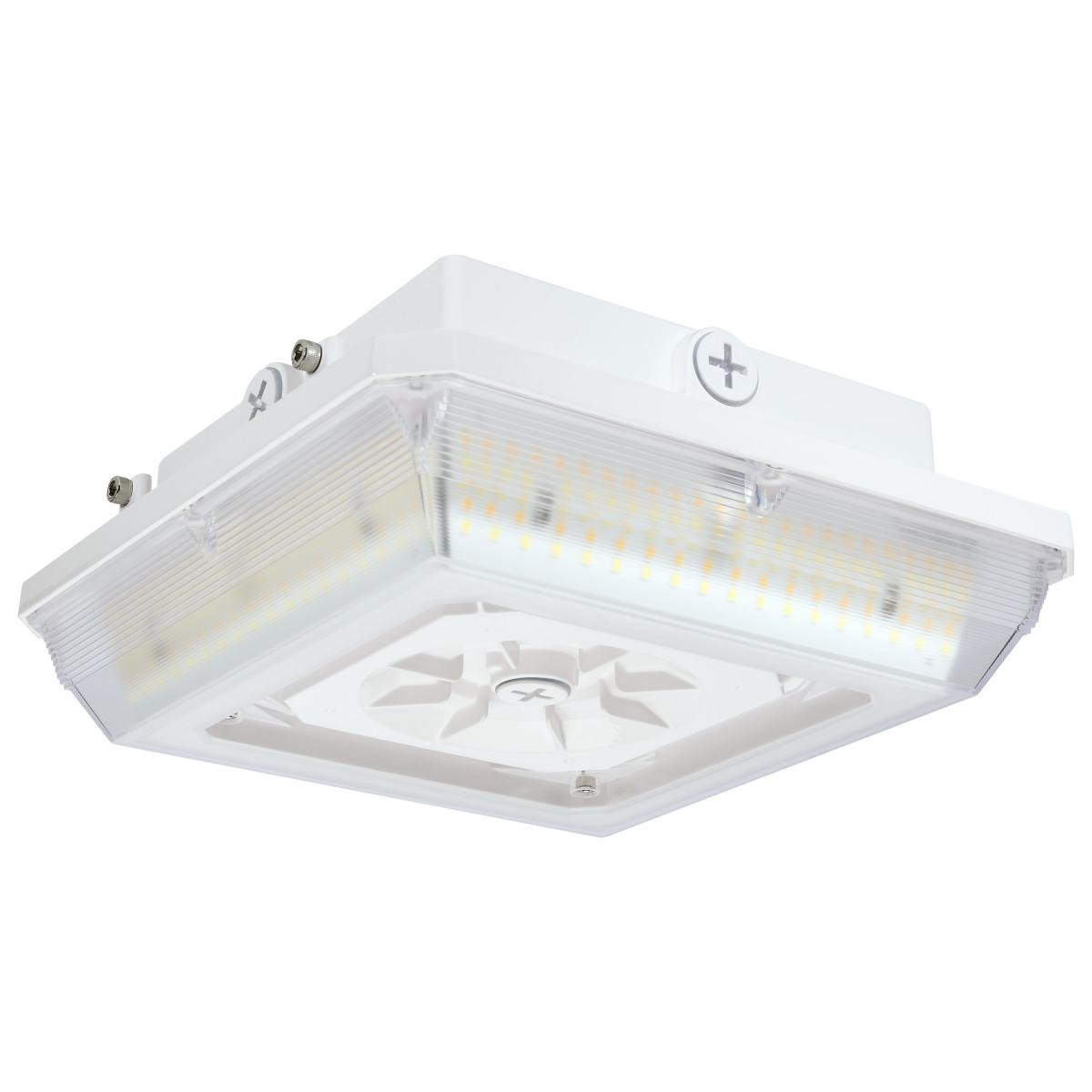 Superior Lighting - High Output LED Canopy with Sensor - White - 90/75 ...
