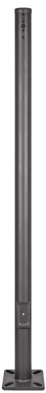 20FT Round Steel Pole – Surface Mount, Bronze