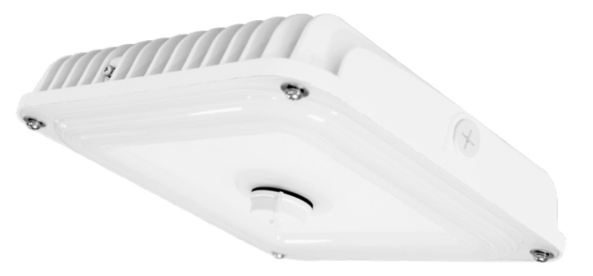 Selectable 60W–25W LED Garage Light – Z10 Enabled Fixture