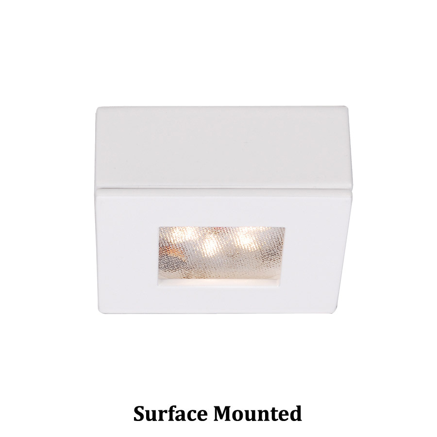 Superior Lighting - WAC Lighting Square LED Button Light - Model HR ...