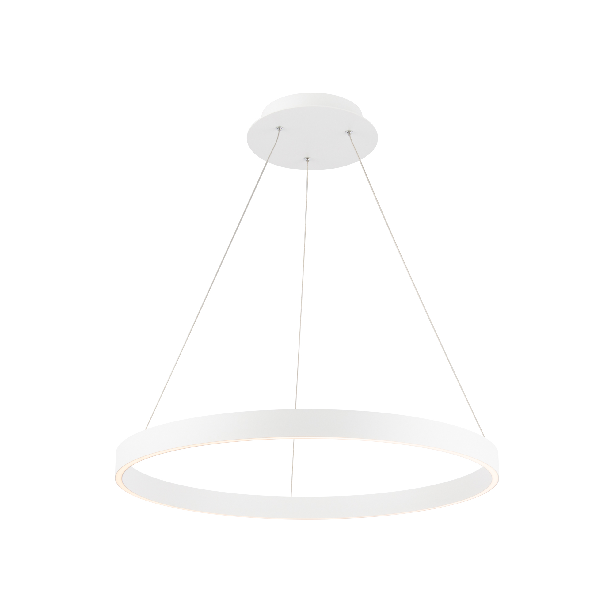 WAC Lighting Sirius Pendant Light - Model PD-81124-WT. Full circle. A ...