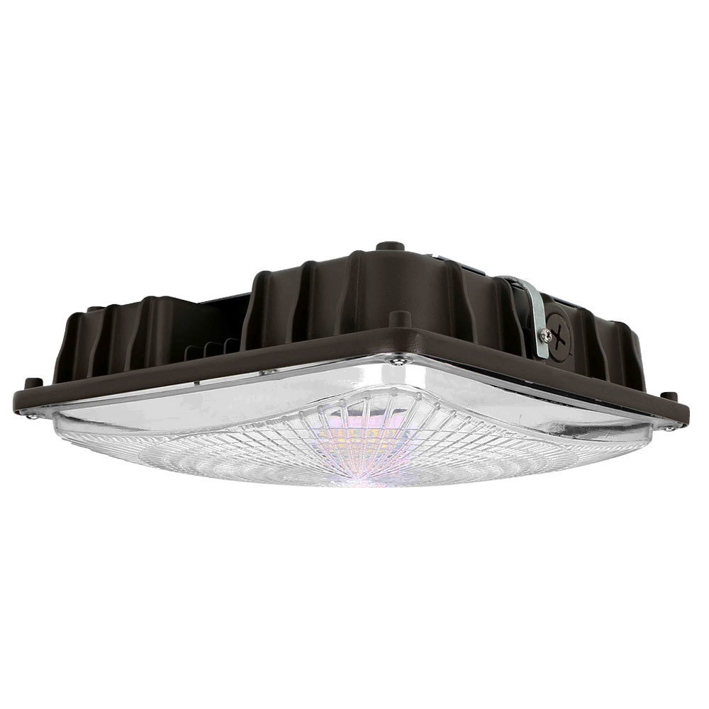 Square 40W LED Canopy Light – 5000K Daylight – 5400 lm