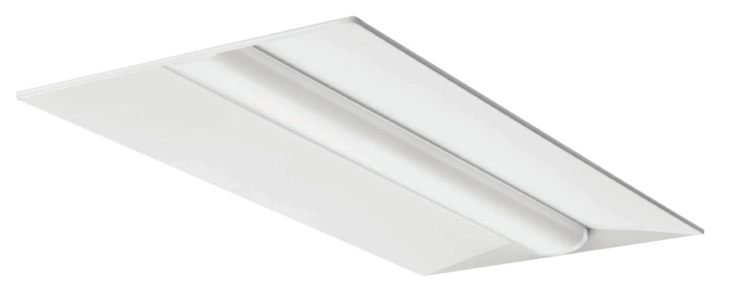 Lithonia 2BLT4 72L ADP EZ1 LP840 - Basket LED lensed troffer 2x4 ...
