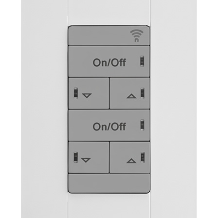 Lithonia NPODMA 2P DX GY - nLight Wired Aesthetic Wallpod, 2-Pole ...