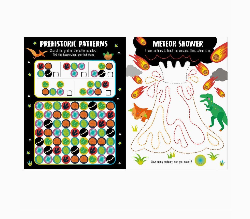 Dino Land Activity Book