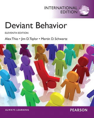 9780205205165 | Deviant Behavior (11th Edition) Thio
