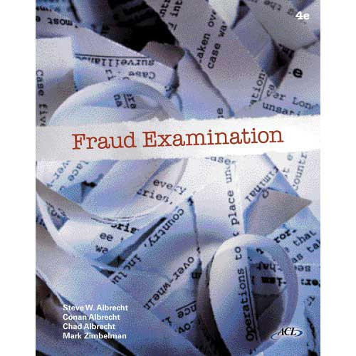 9780538470841 | Fraud Examination (4th Edition) Albrecht