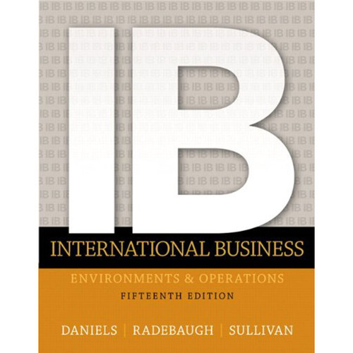 International Business (2nd Edition) Michael Geringer and Jeanne McNett ...