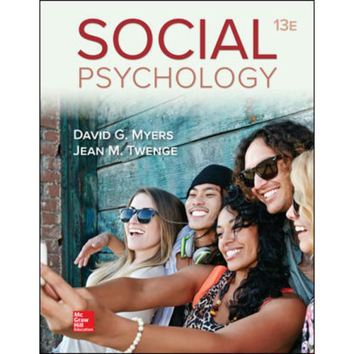 Exploring Social Psychology (8th Edition) David Myers | 9781259880889