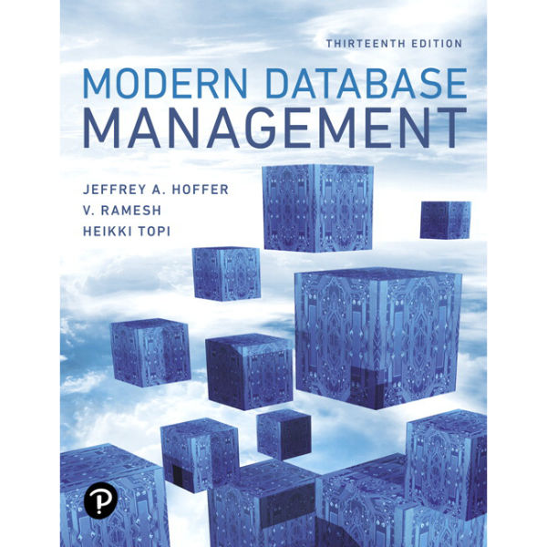 Modern Database Management (13th Edition) Jeff Hoffer | 9780134773650