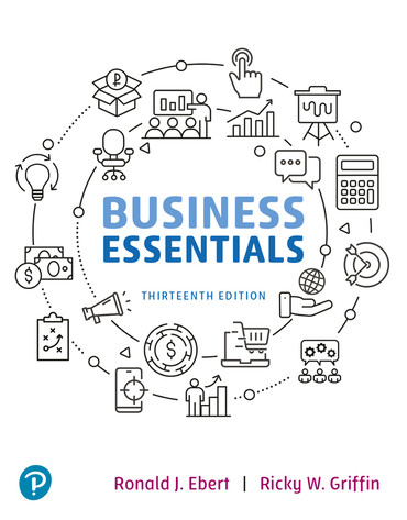 Business Essentials (13th edition) Ronald J. Ebert | 9780136862680