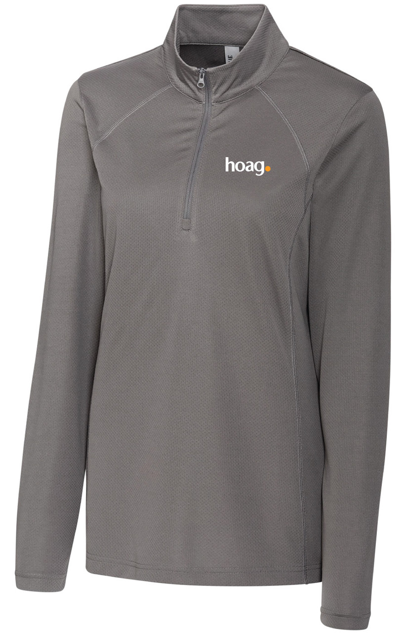 Ladies' Ice Pique Half- Zip Tech Pullover - HOAG STORE