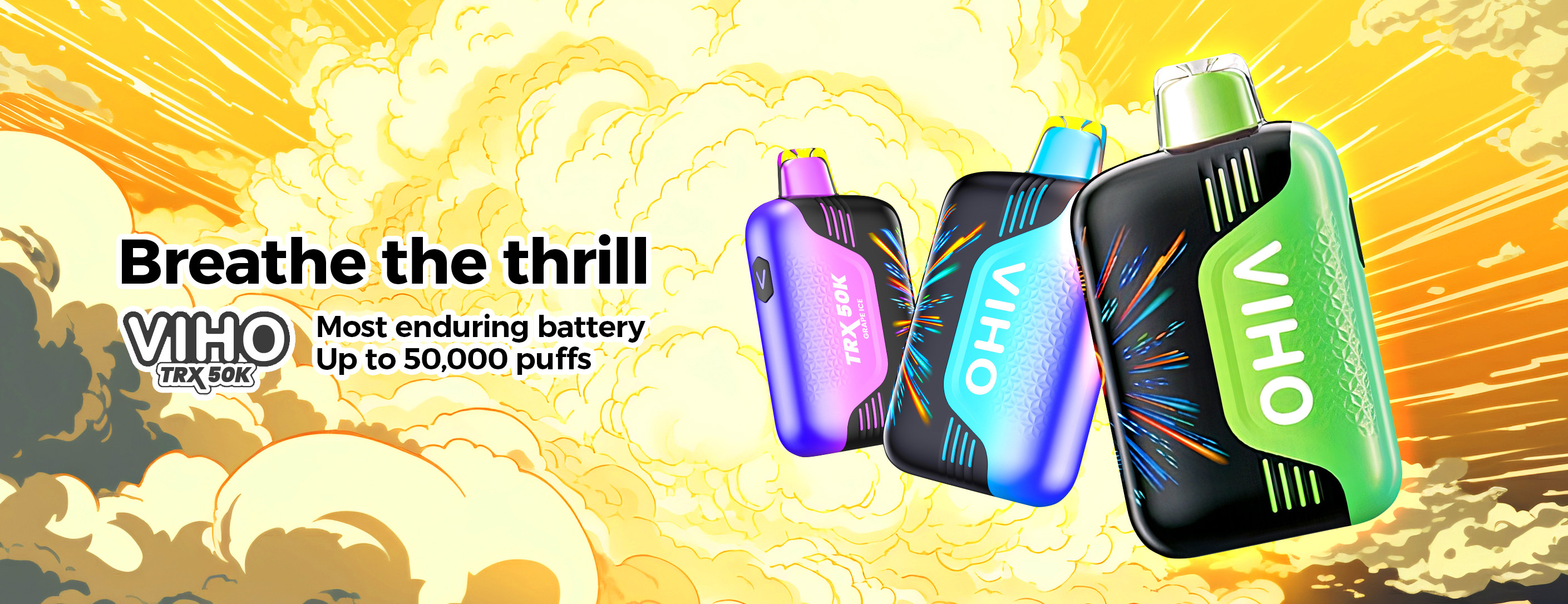 VIHO | VIHO Vapes Official Website | VIHO Disposable Vape Online