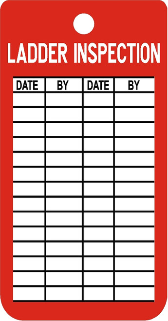 Ladder Inspection Tag - SafetyKore