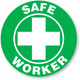 Safe Worker Sticker
