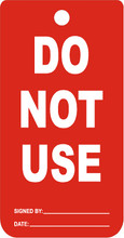 Do Not use tag