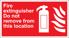 fire023 - fire extinguisher do not remove