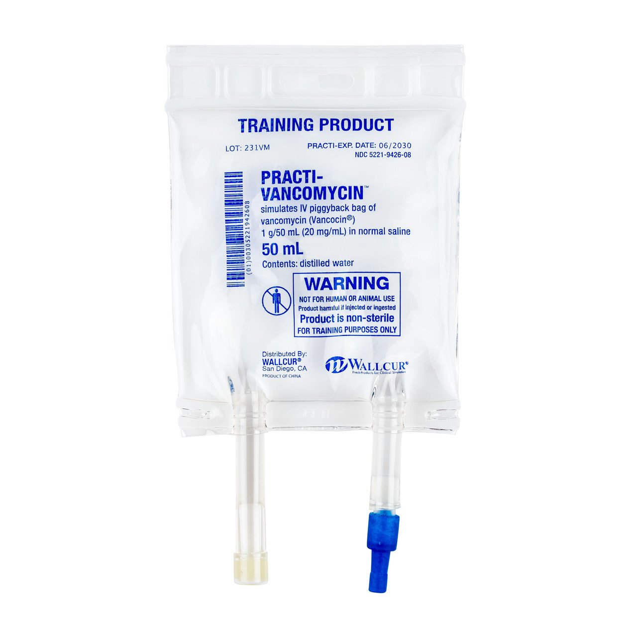 Practi-Vancomycin 50 mL I.V. Bag - 1 Count
