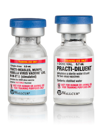 Anatomy Lab - Practi-Measles, Mumps, Rubella (MMR) 20 Diluent (0.7 mL ...