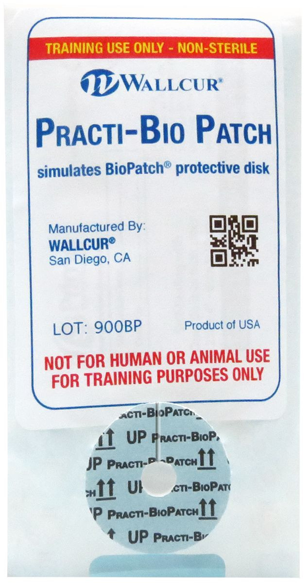 Anatomy Lab - Practi-Bio Patch Protective Disc, Simulated Medication ...