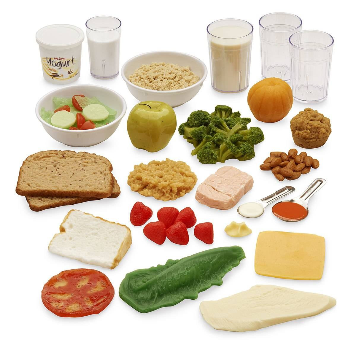 Common Meals Food Replica Kit