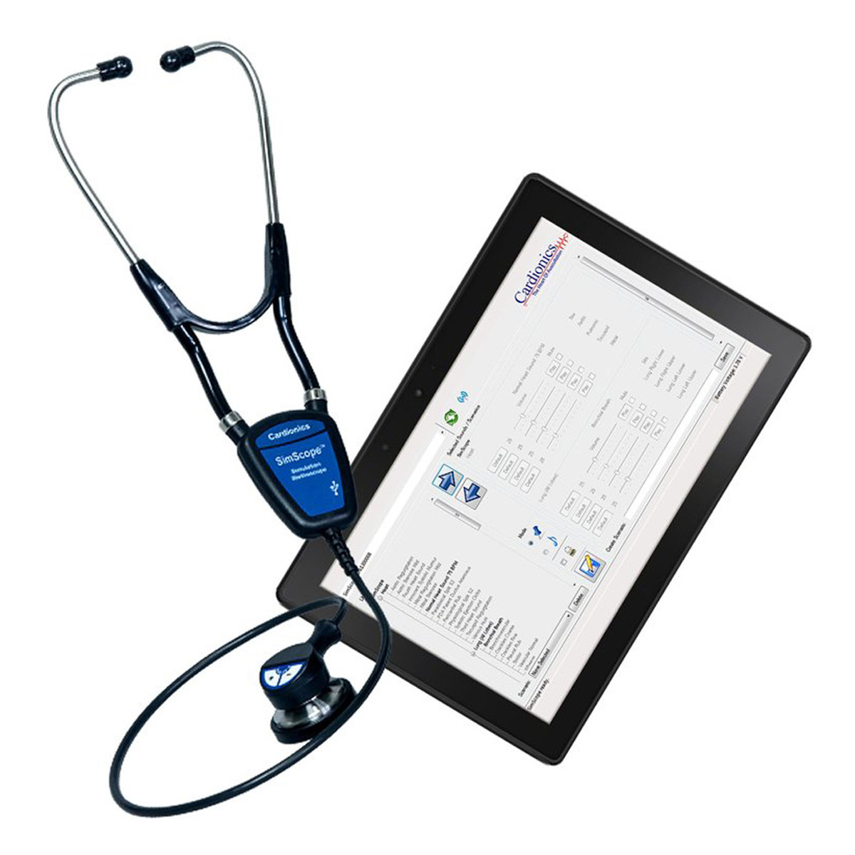 Cardionics SimScope Electronic Simulation Training Stethoscope with ...