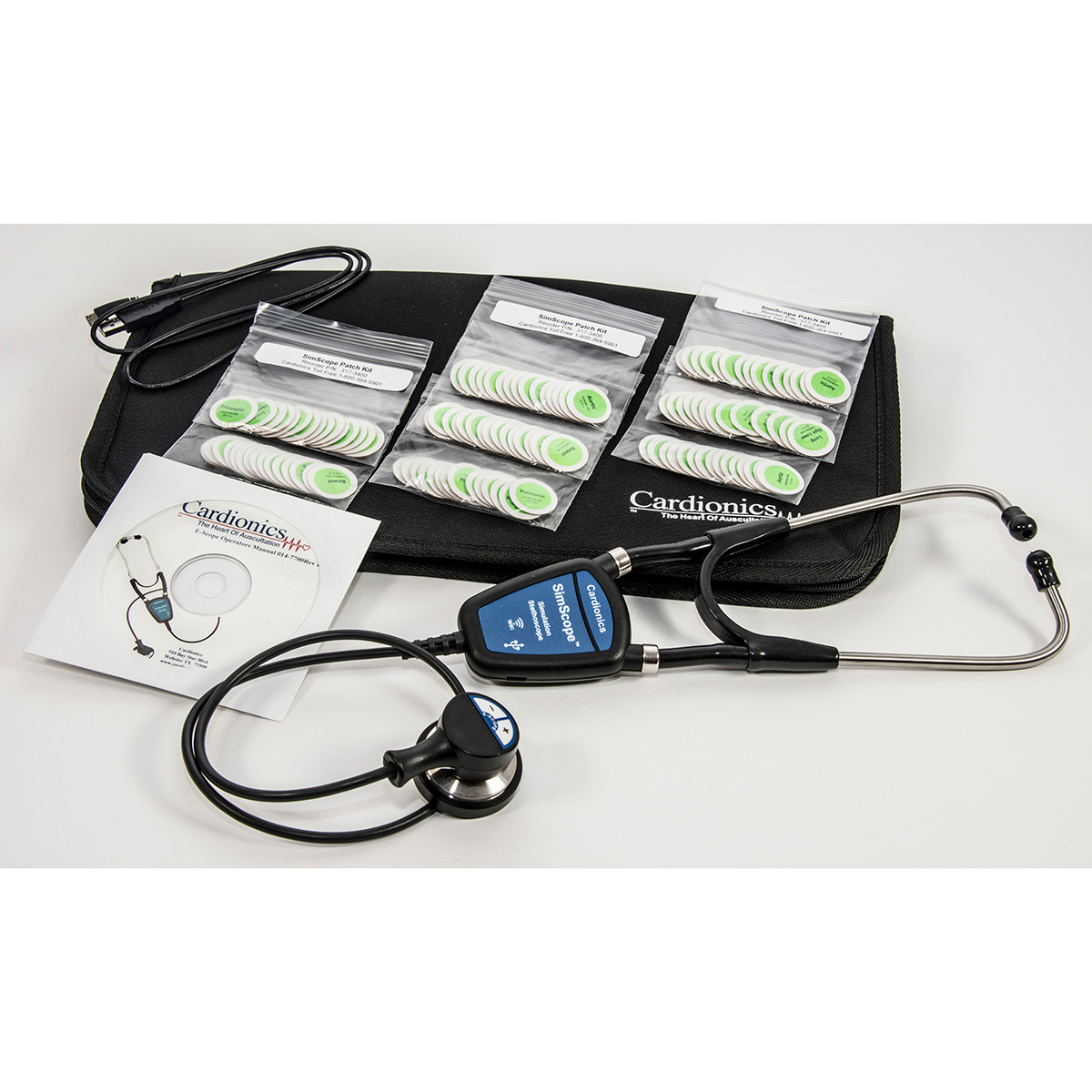 Cardionics SimScope Electronic Simulation Training Stethoscope with ...