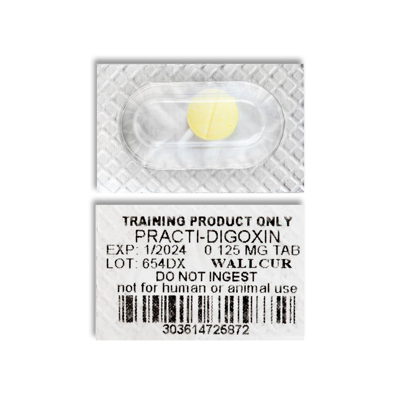 Practi-Digoxin Unit Dose Oral Med (0.125 mg) - 48 Count