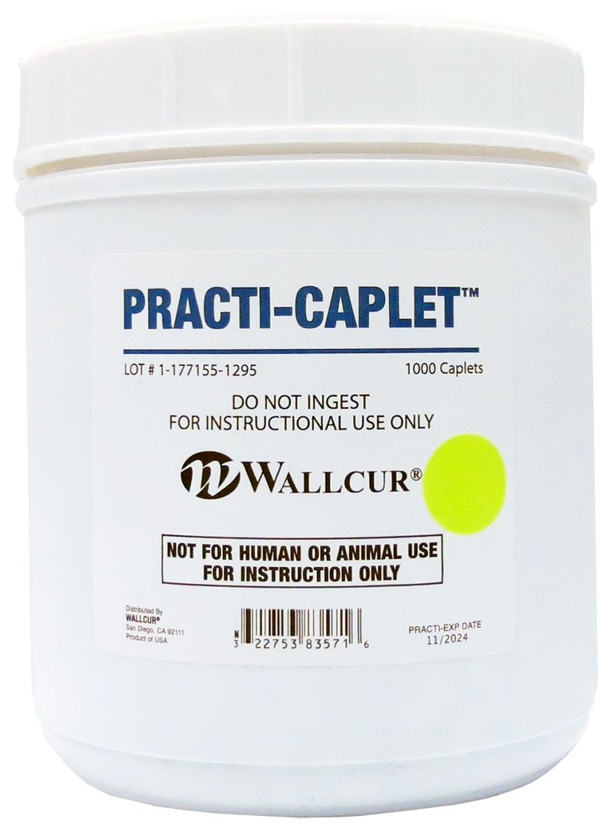 Practi-Oral Medication, Simulated Medication - 1000 Count - Anatomy ...