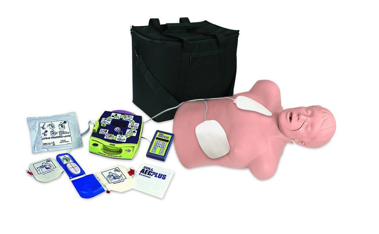 Anatomy Trainer Simulator AED Trainer with CPR Brad