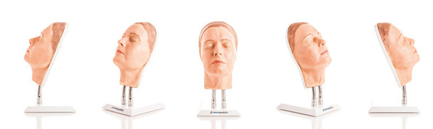 Training Head for Facial Injections - Light Skin with Feminine Features