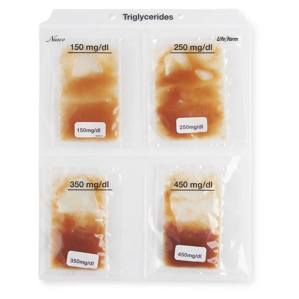Nasco Healthcare Blood Triglycerides Packet | Anatomy Warehouse