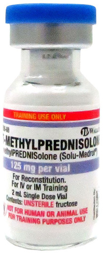 Anatomy Lab Practi-Methylprednisolone (125 mg/2 mL Powder) 2 mL Vial ...