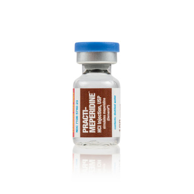 Anatomy Lab Practi-Meperidine (100 mg/mL) 1 mL Vial, Simulated ...